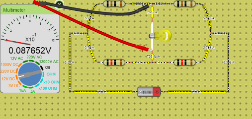 Wheatstone Bridge - Online Circuit Simulator | DCACLab