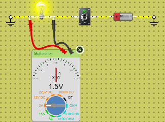 Using Multimeter in Lab - Online Circuit Simulator | DCACLab