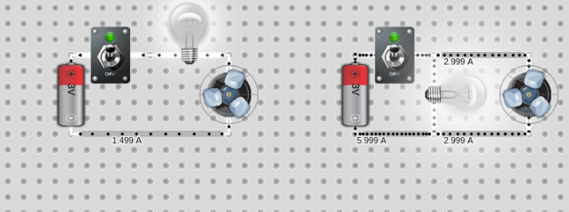 Motor Circuits - Online Circuit Simulator | DCACLab
