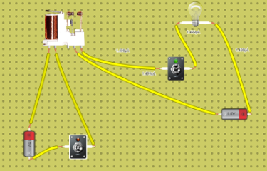 relay control - Online Circuit Simulator | DCACLab