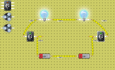 działa - Online Circuit Simulator | DCACLab