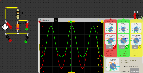 Zener Diode Regulator - Online Circuit Simulator | DCACLab