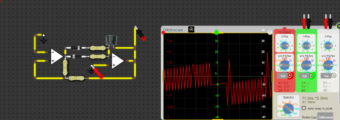 Sawtooth Wave Generator using Diode and Opamp - Online | DCACLab