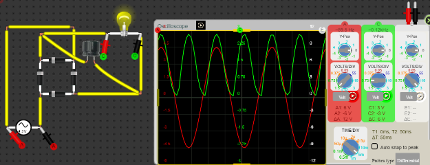 Diode Rectifier Bridge - Online Circuit Simulator | DCACLab