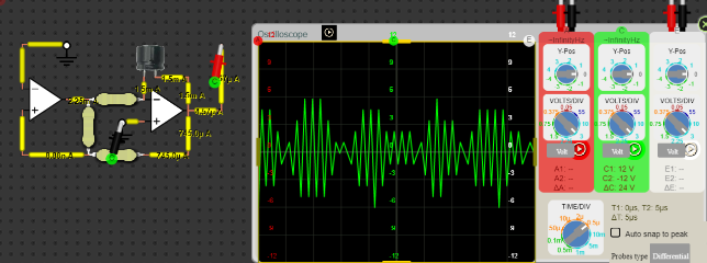 Triangle Wave Generator Circuit - Online Circuit Simulator | DCACLab